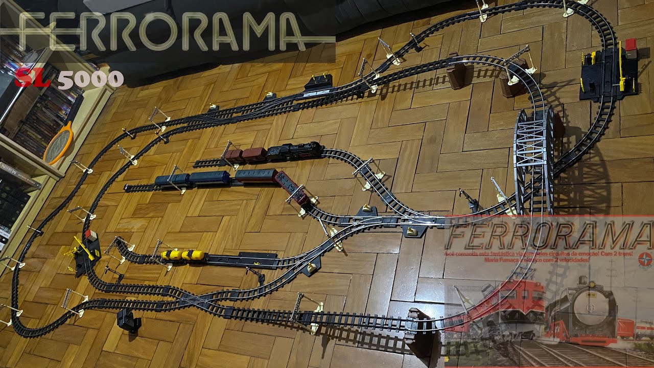 Ferrorama Estrela SL 5000 Montagem com Extras - YouTube
