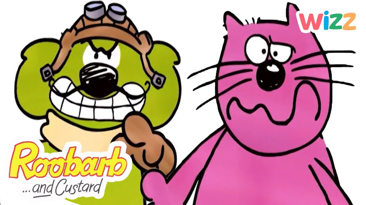 Roobarb and Custard | Episode 2 - Custard Gets Grounded! | Full Episodes | Wizz - YouTube