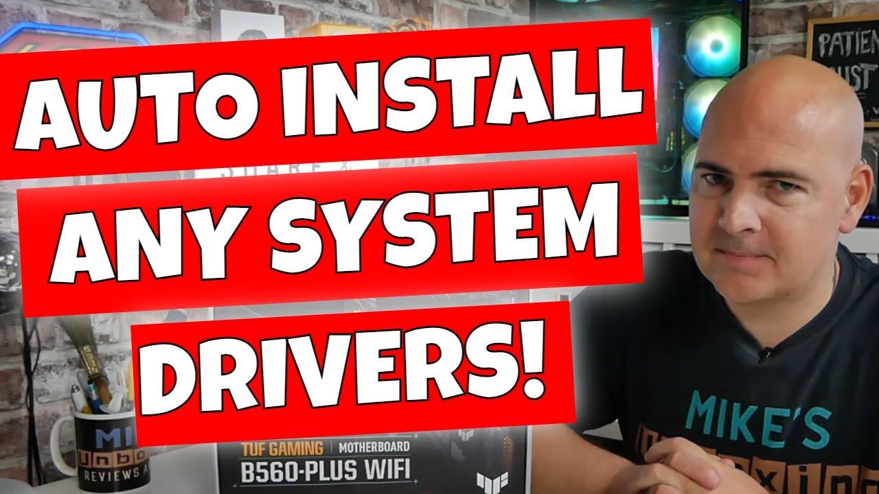 Install Intel Chipset Drivers & Unknown Drivers with snappy driver ...