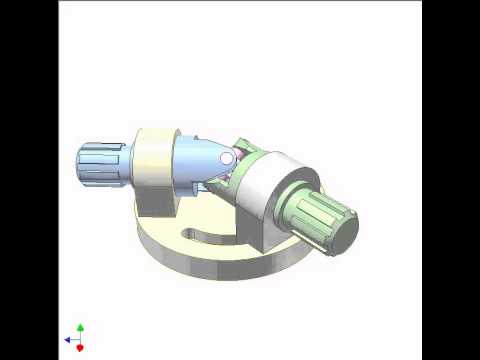 Study of Cardan universal joint - YouTube