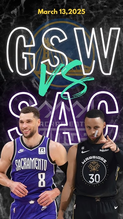GSW VS SAC Highlights March 13,2025 #nba #nbahighlights #sports #houseofhighlights - YouTube