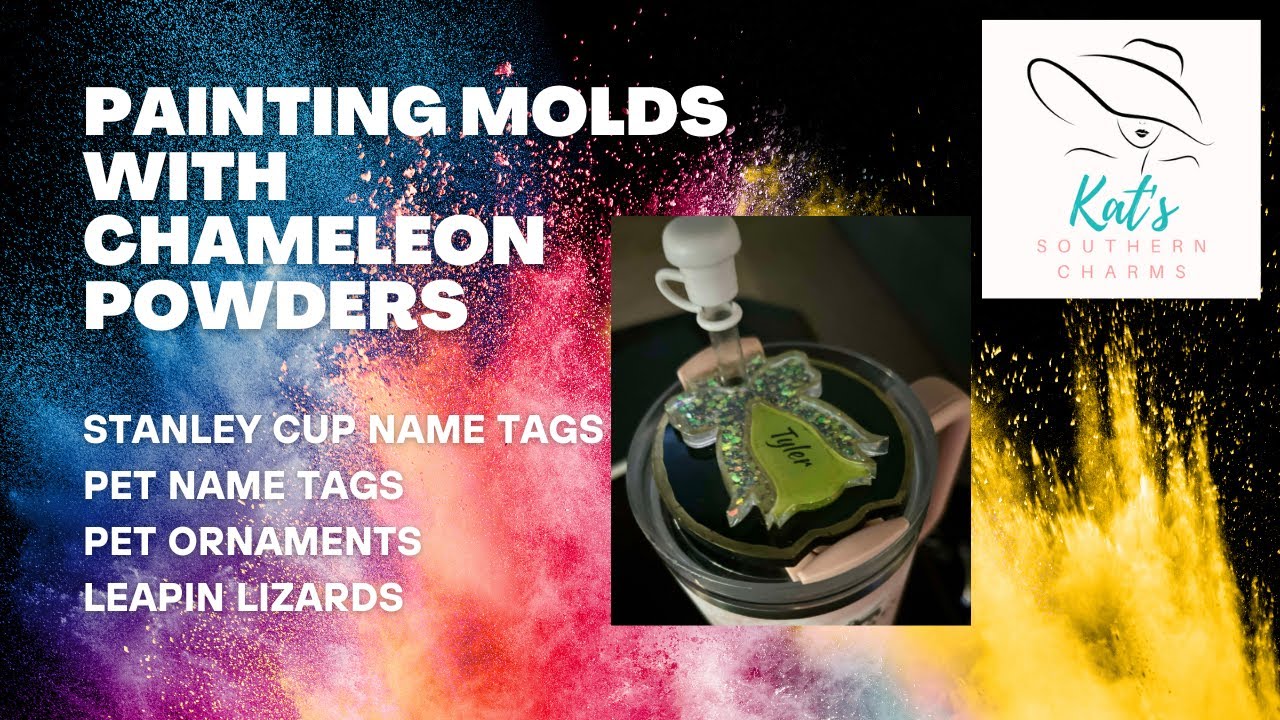 How to Paint Molds with Chameleon Powders for beginners Back to School ...