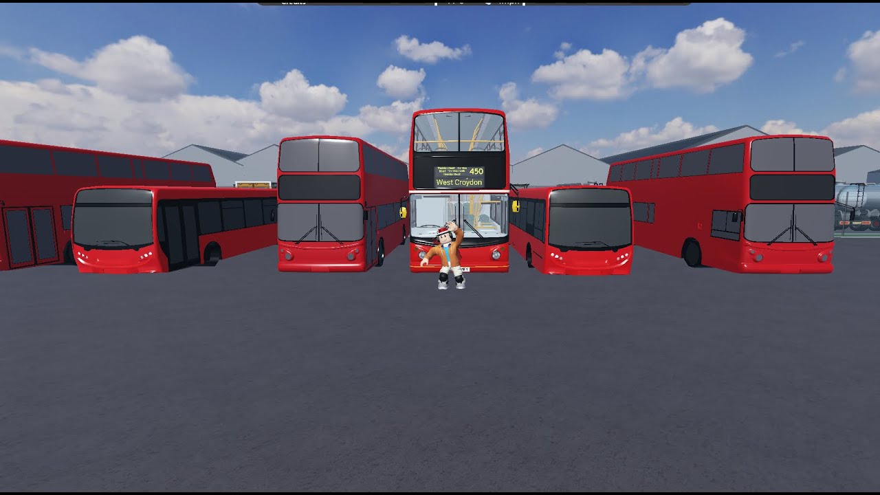 Roblox Croydon the last dirve old retire bus ALX400 (Route 450)then go ...