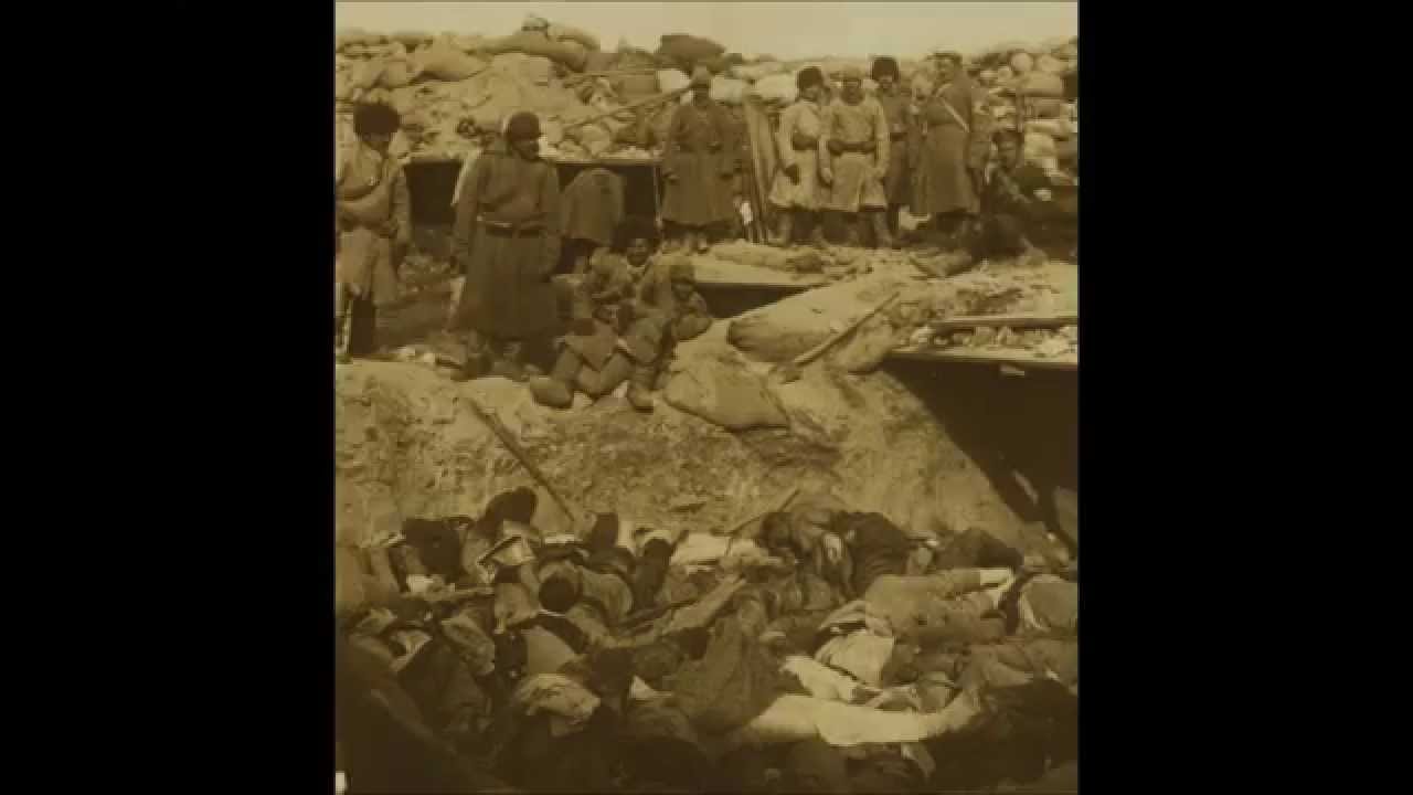 3D Bloody Aftermath of a Japanese Assault on a Russian Fort During the ...