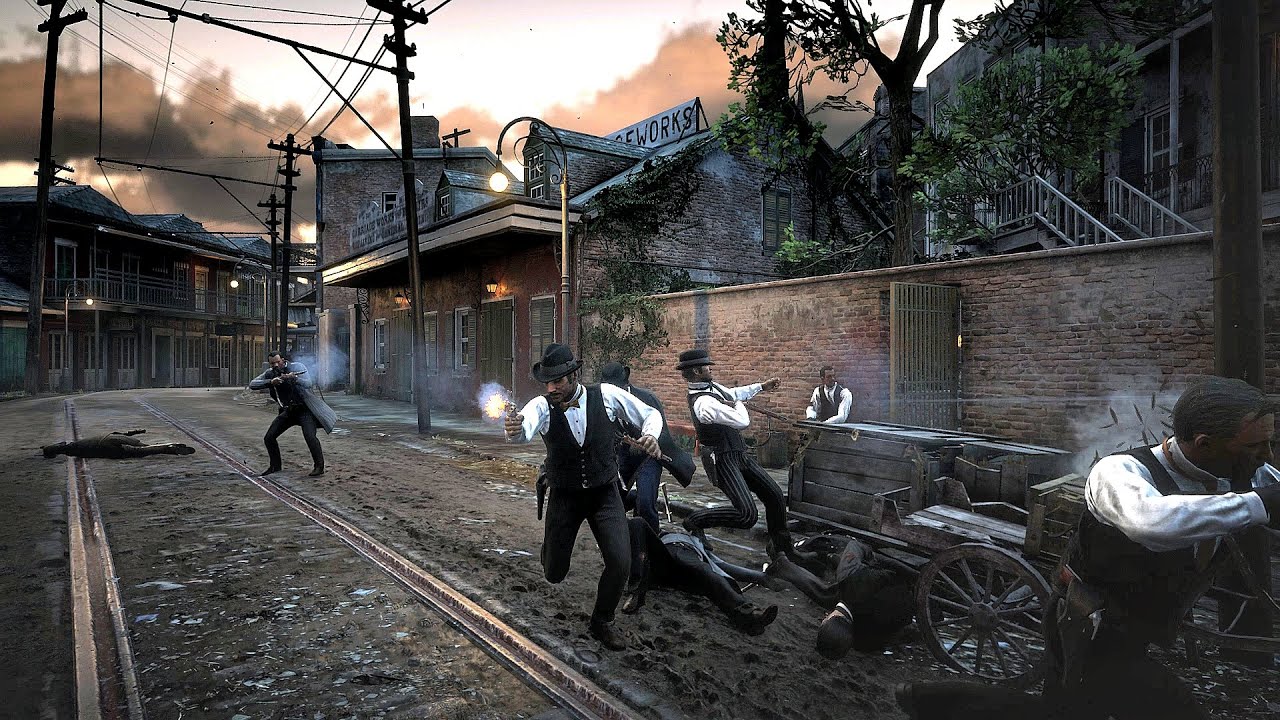 Red Dead Redemption 2 NPC WARS chapter 3 - YouTube