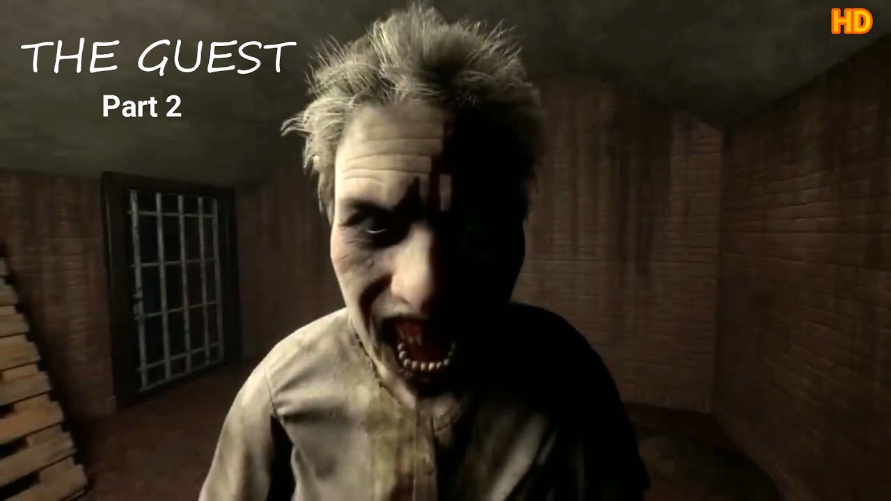 THE GUEST Part 2- Horror Game - YouTube