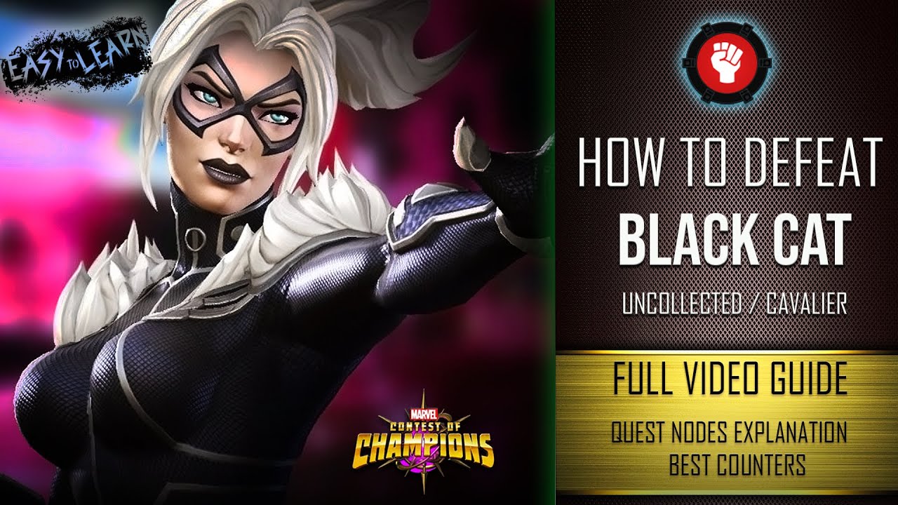 How To Defeat BLACK CAT Easily | FULL BREAKDOWN & BEST COUNTERS ...