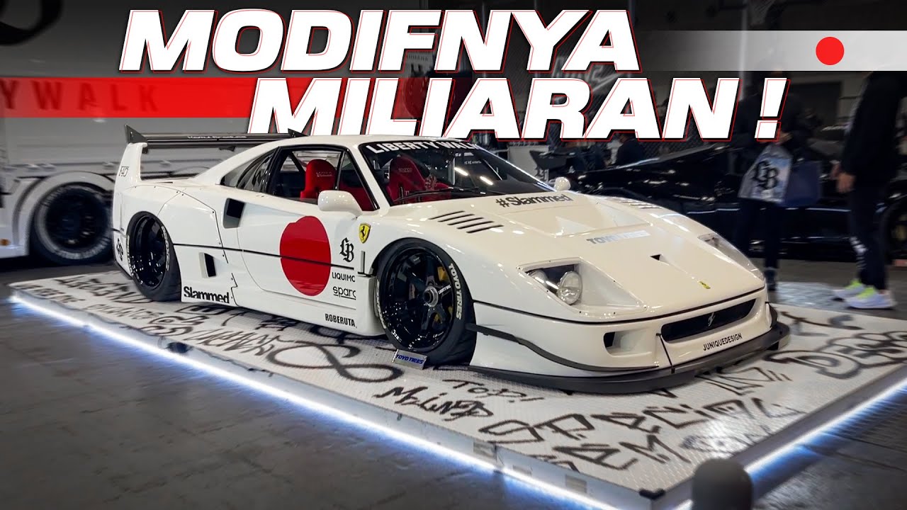 LIAT MOBIL MODIFIKASI KEREN DI JEPANG! OSAKA AUTOMESSE 2023 - YouTube