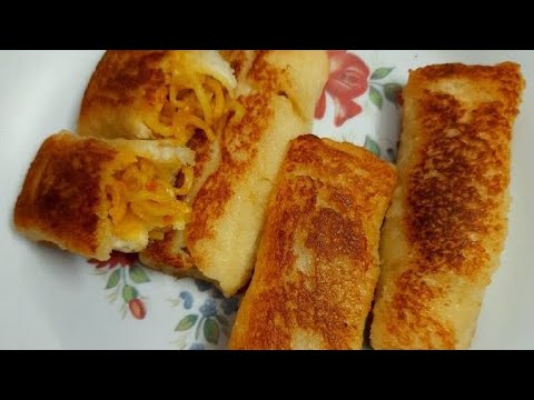 how to do Maggie bread roll 🥐with bread 🍞 - YouTube