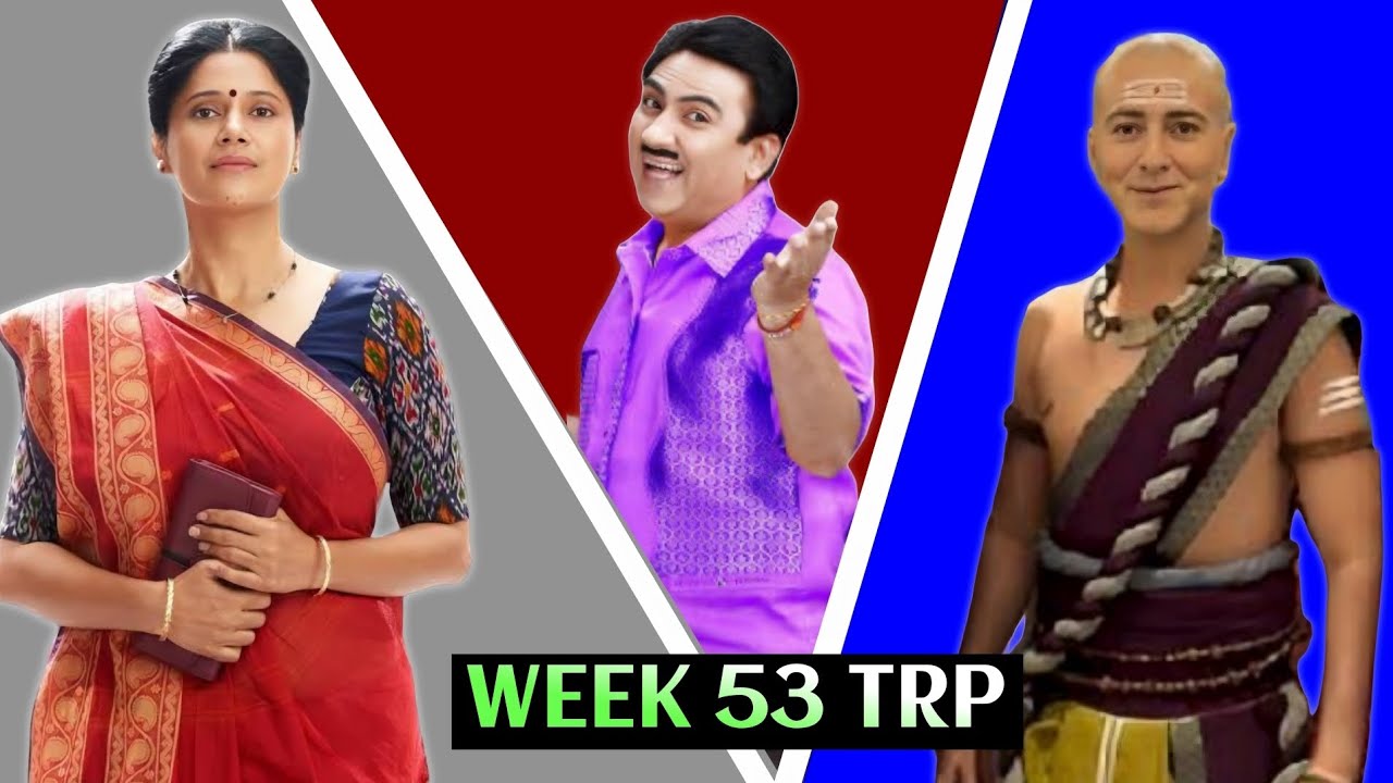 TRP details SAB TV WEEK 53 | Sony SAB TRP This WEEK | TENALI RAMA SEASON 2 | Telly News ...