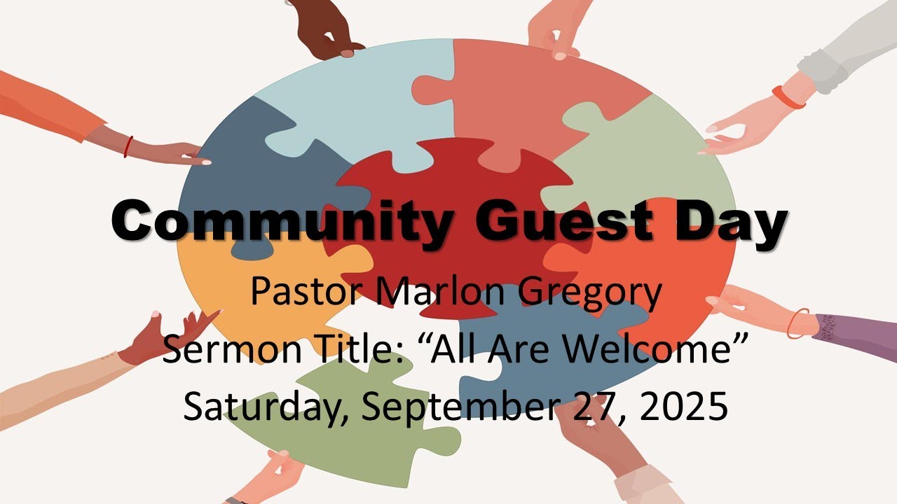 Community Guest Day l 9.27.2025 l Northside SDA Church l Pastor Marlon ...
