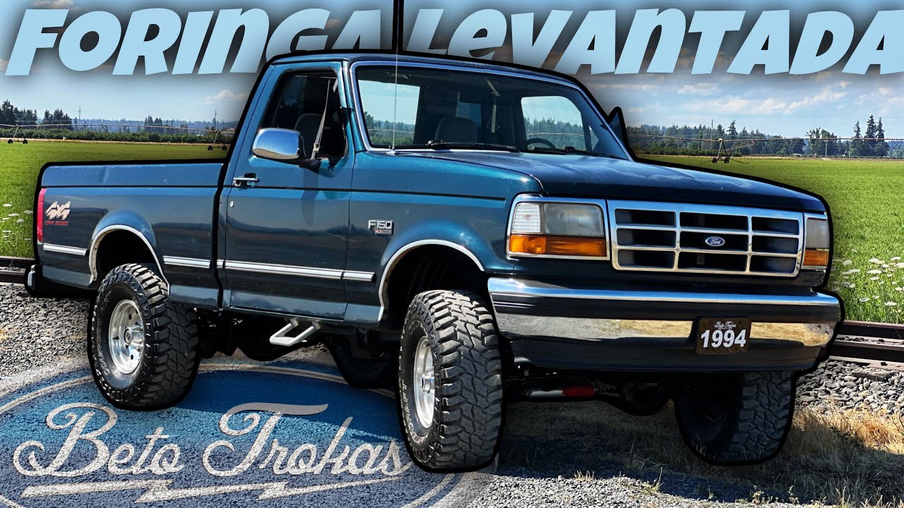 VENDIDA‼️No En Venta 1994 Foringa Ford F-150 4x4 XLT Levantada 4” 33x12 ...