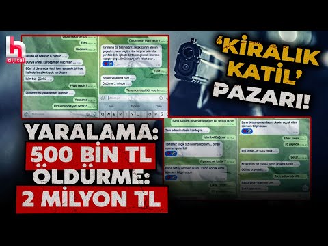 BU YAZIŞMALAR KANINIZI DONDURACAK! 'Kiralık katil' pazarı pes dedirtti! \