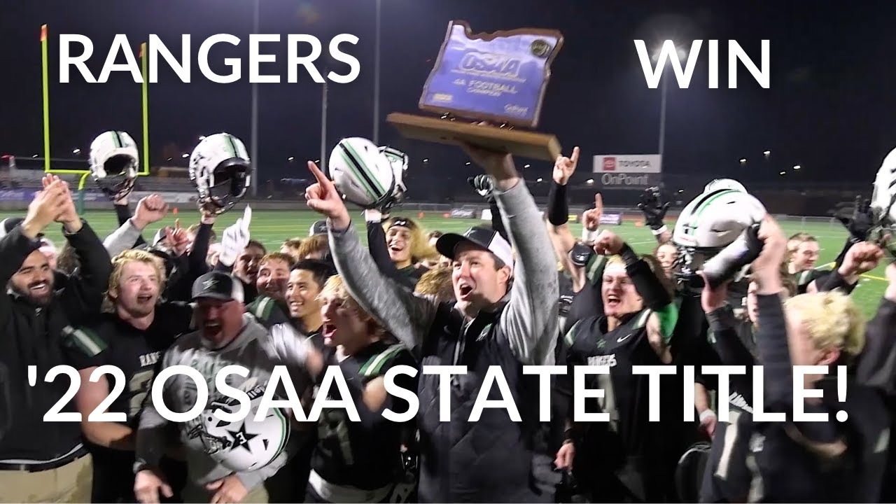 Estacada Rangers Win -'22 OSAA 4A Title! (Full Highlights) - YouTube
