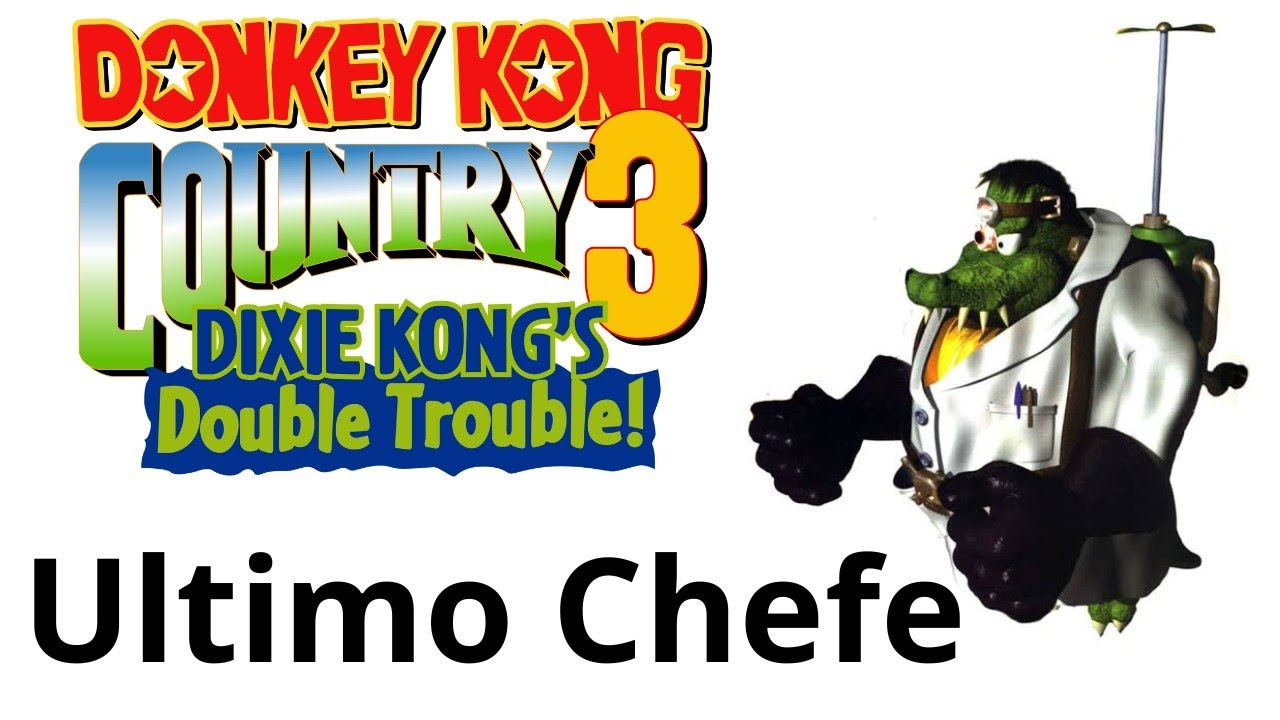 Donkey Kong Country 3 Como Derrotar o Último Chefe Baron. K ...