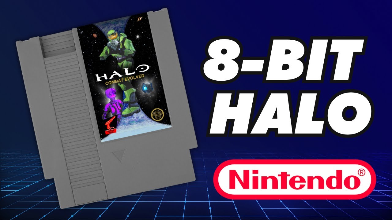 If Halo Came Out On The NES - YouTube