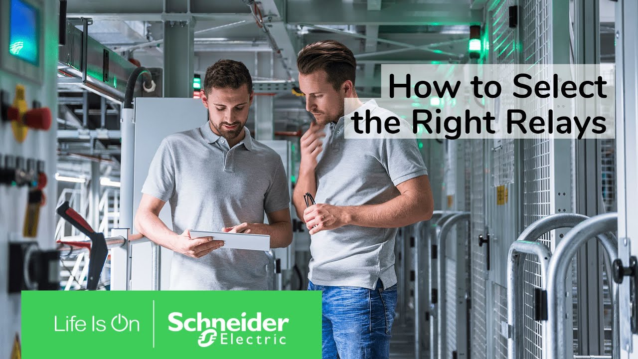 How do I choose a relay ? | Schneider Electric - YouTube