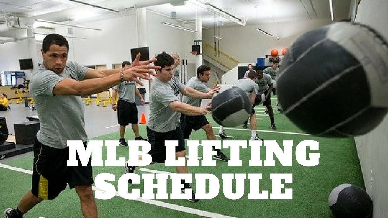 MLB Lifting Schedule - YouTube