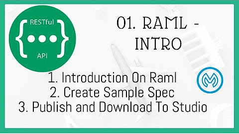 Mulesoft Tutorials - Chapter 15 - RAML (RESTful API Modeling Language) - YouTube