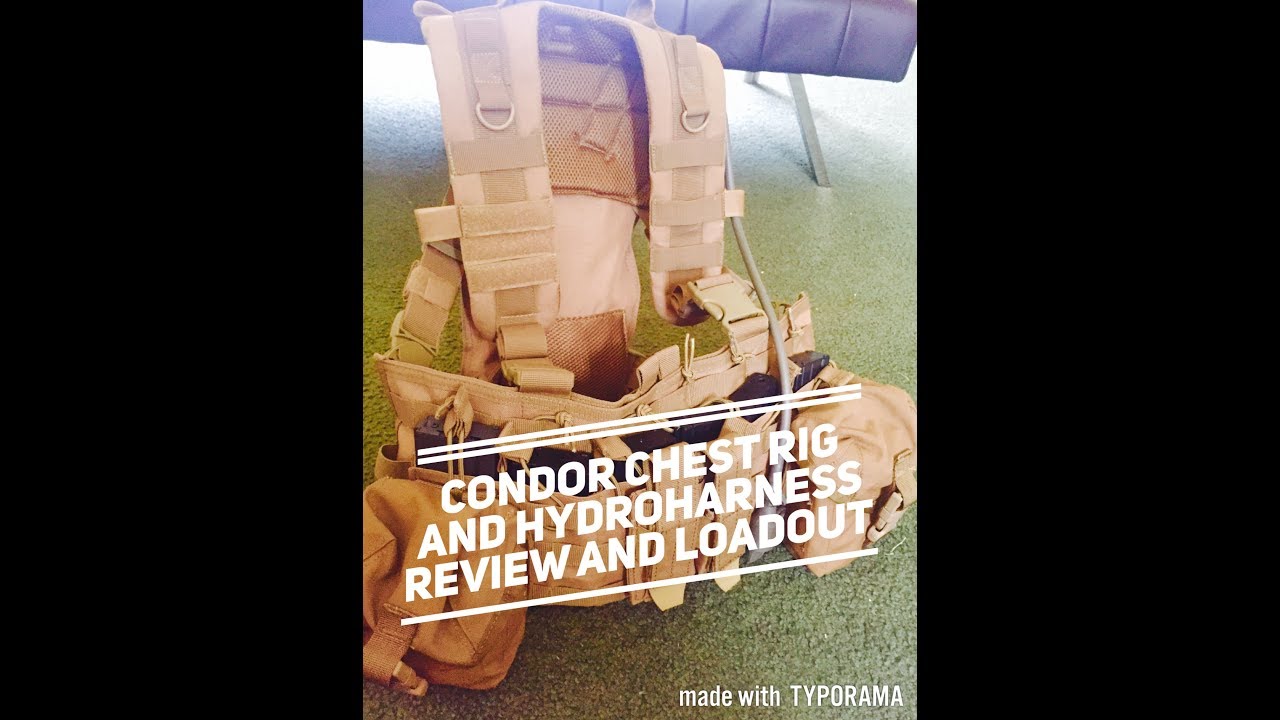 Condor Rapid Assualt Chest Rig Review and Loadout - YouTube