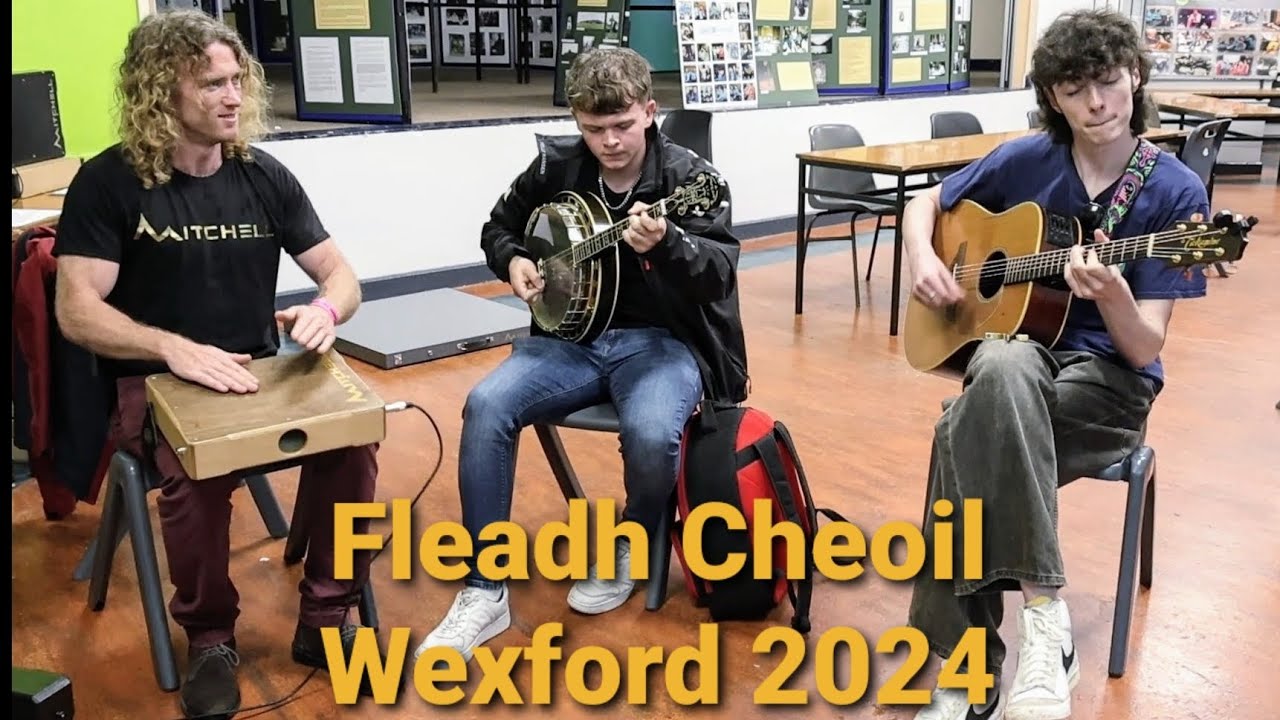 Traditional Irish music session at the Fleadh Cheoil Wexford 2024 - YouTube
