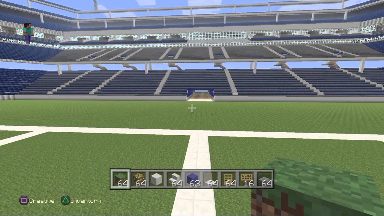 Minecraft: AT&T Stadium / Wrestlemania 32 Venue (Part 8) - YouTube