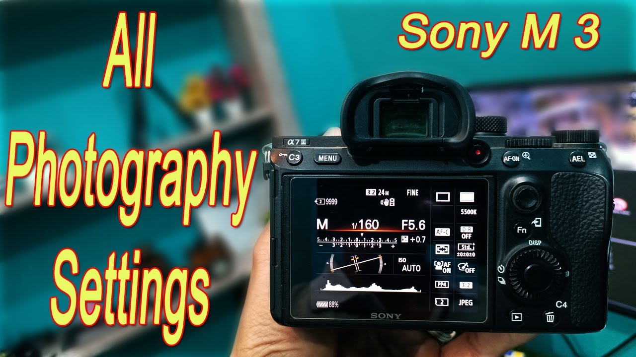 Sony M3 camera Setting Full photography settings in Hindi - YouTube