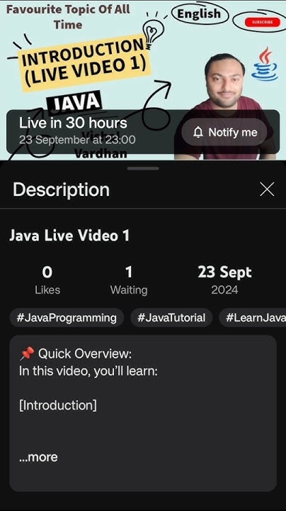 Java Live Video 🔥🔥| #education #javaexperts #corejava #programming #javaarrays - YouTube
