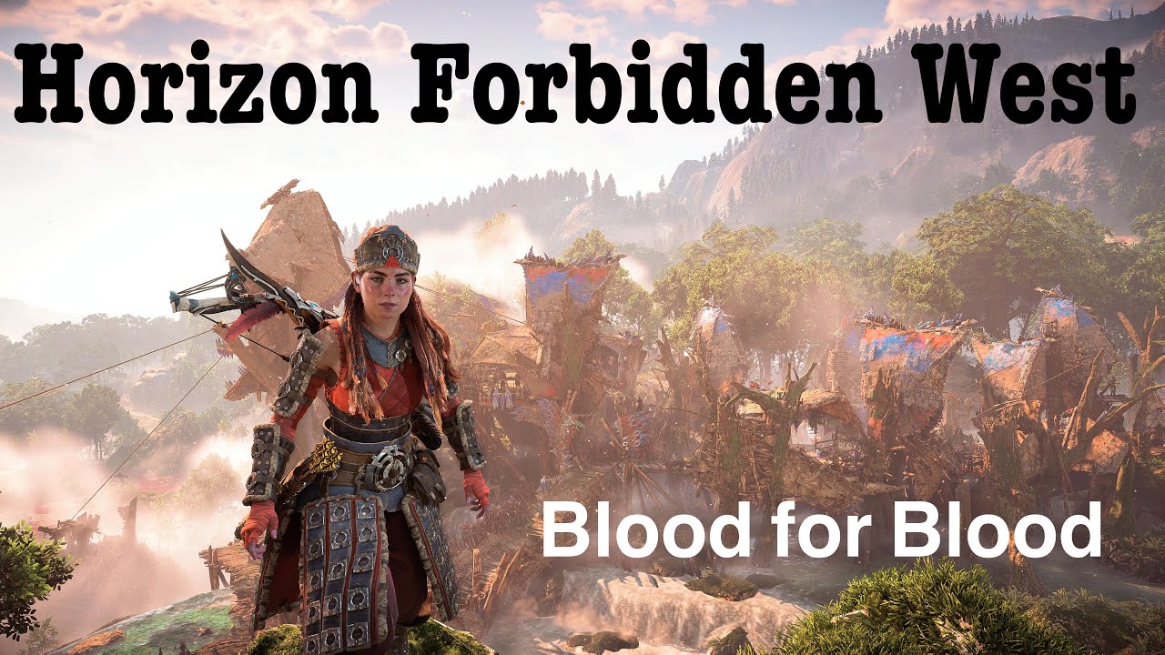 Horizon Forbidden West - PS5 - Blood for Blood - Taking Down a Behemoth ...