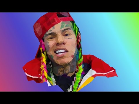 #6ix9ine #gooba #illustration 6ix9ine - GOOBA speed painting portrait ...