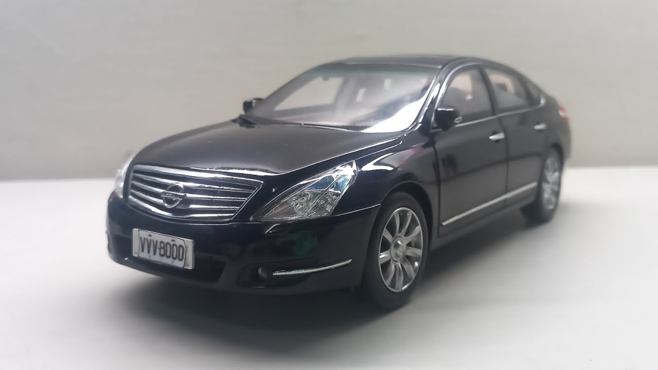 1:18 NISSAN TEANA MODEL CAR - YouTube