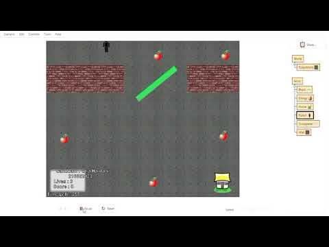 GreenFoot(Robot Game Beginner)Tugas DTM - YouTube