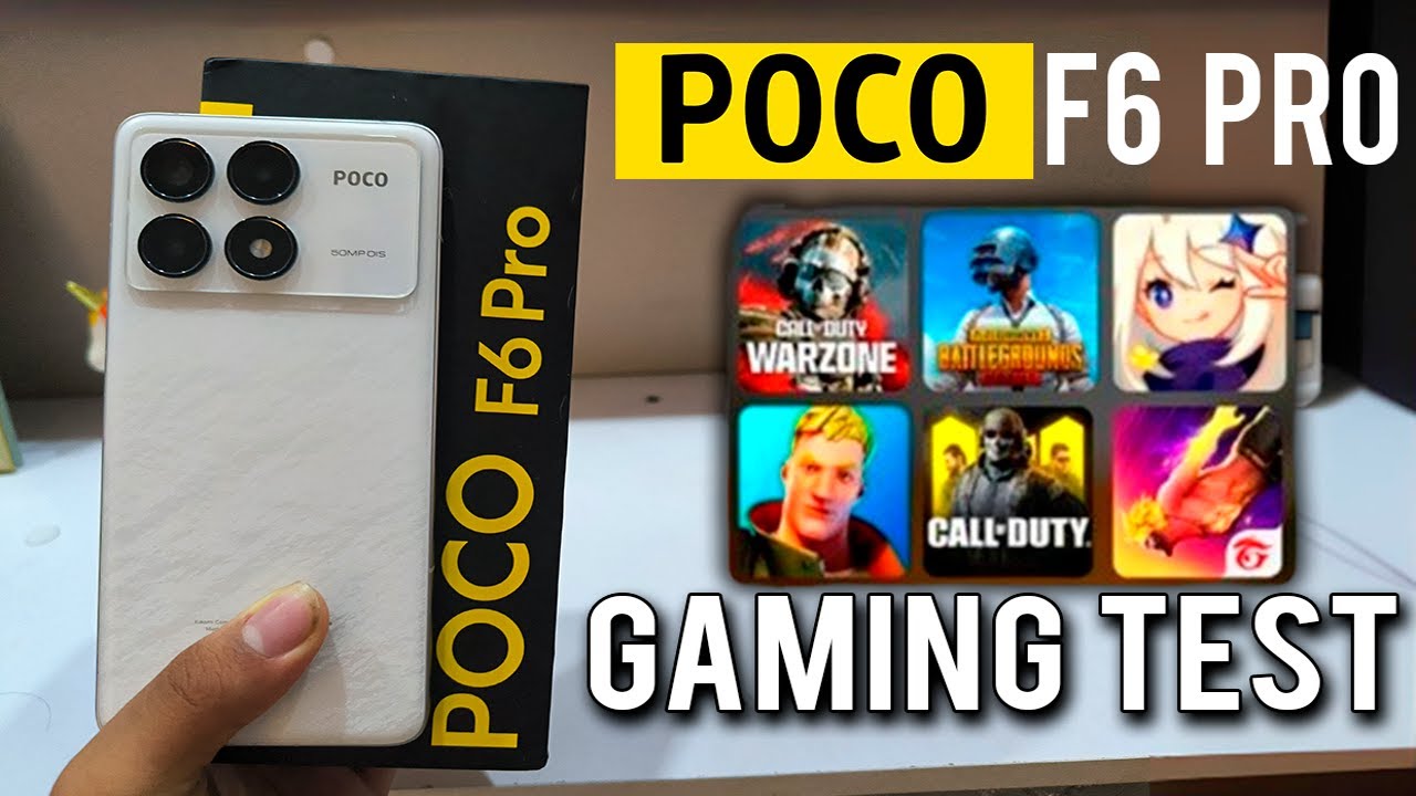 Prueba de GAMING EXTREMA🔥Poco F6 Pro Warzone Mobile, PUBG, Genshin ...