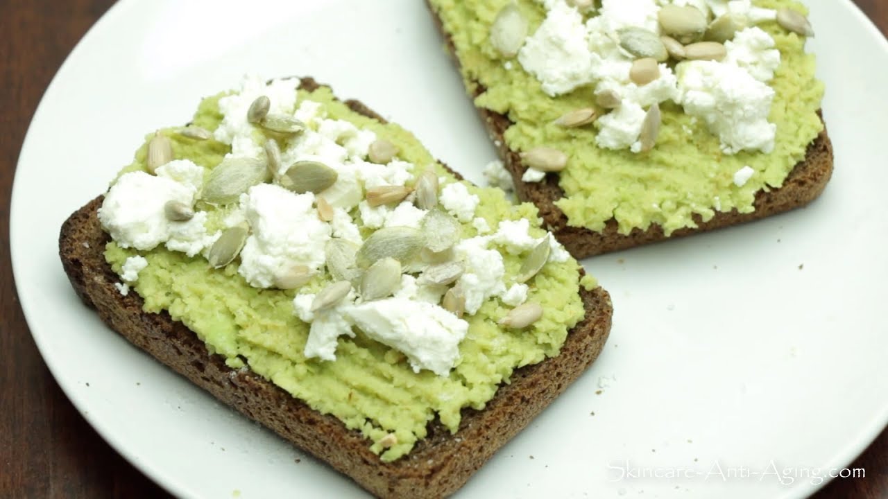 How To Make Avocado Toast with Feta Cheese - YouTube