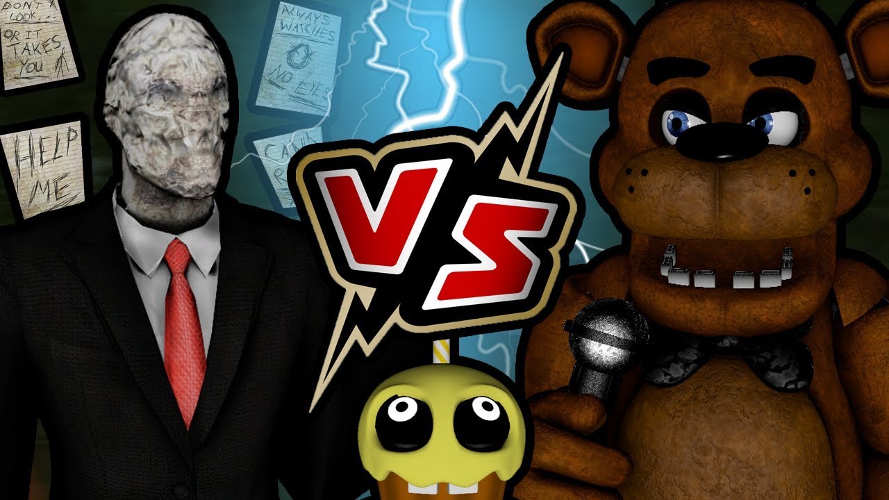 So I found a Slenderman vs Freddy Fazbear game... - YouTube