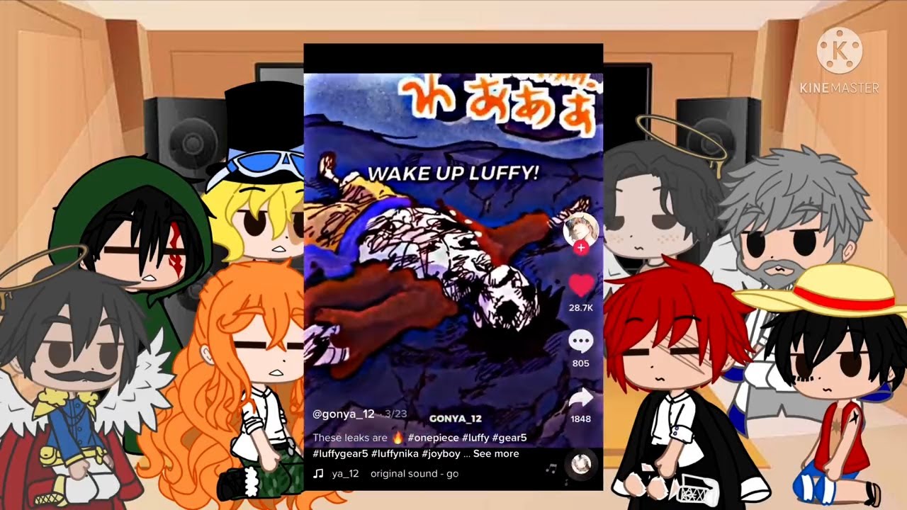 👒 One Piece Characters React || One Piece - YouTube