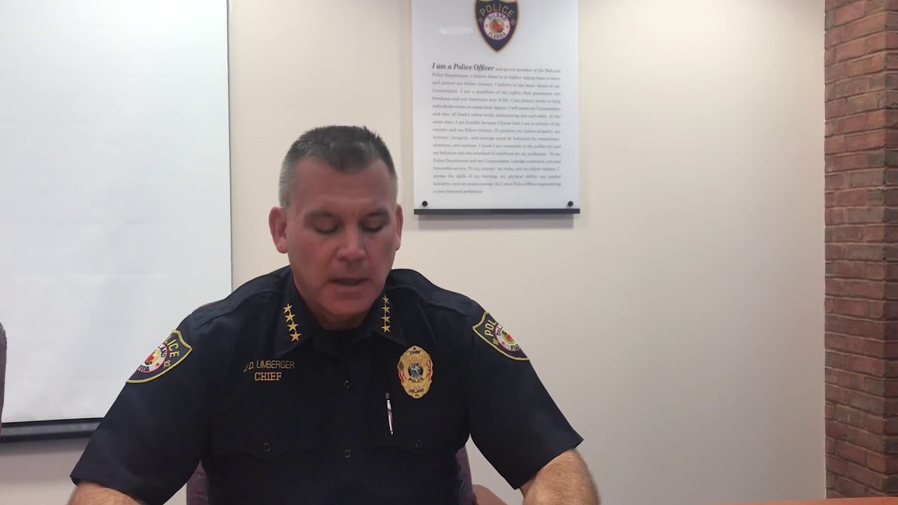 Police Chief Jason Umberger gives update on attempted murder case - YouTube