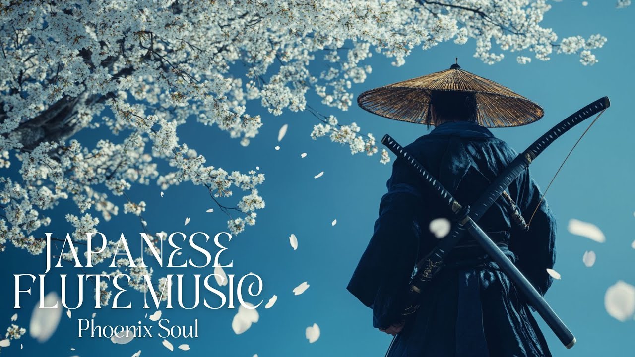 Calm Japanese Flute | Shakuhachi meditation music - Bringing Peace to ...