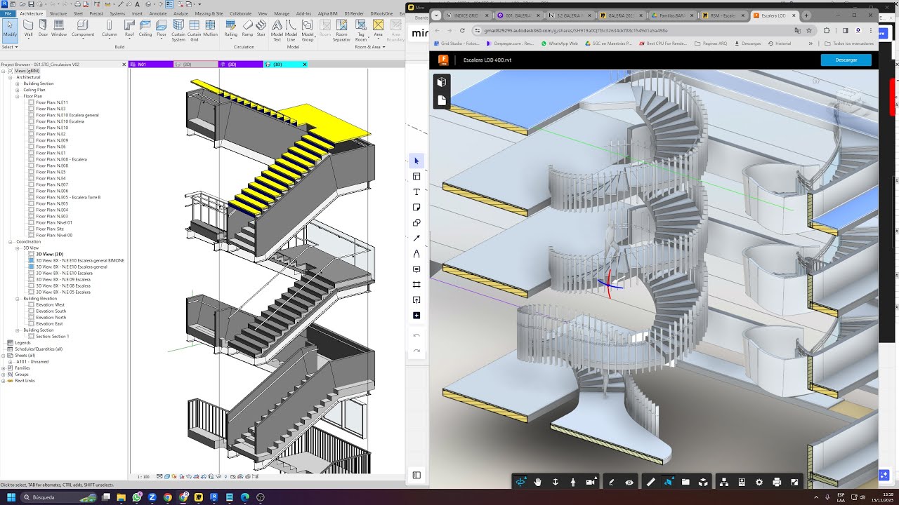 Revit desde 00 - Escaleras Basicas desde 00 - Parte 01 - YouTube