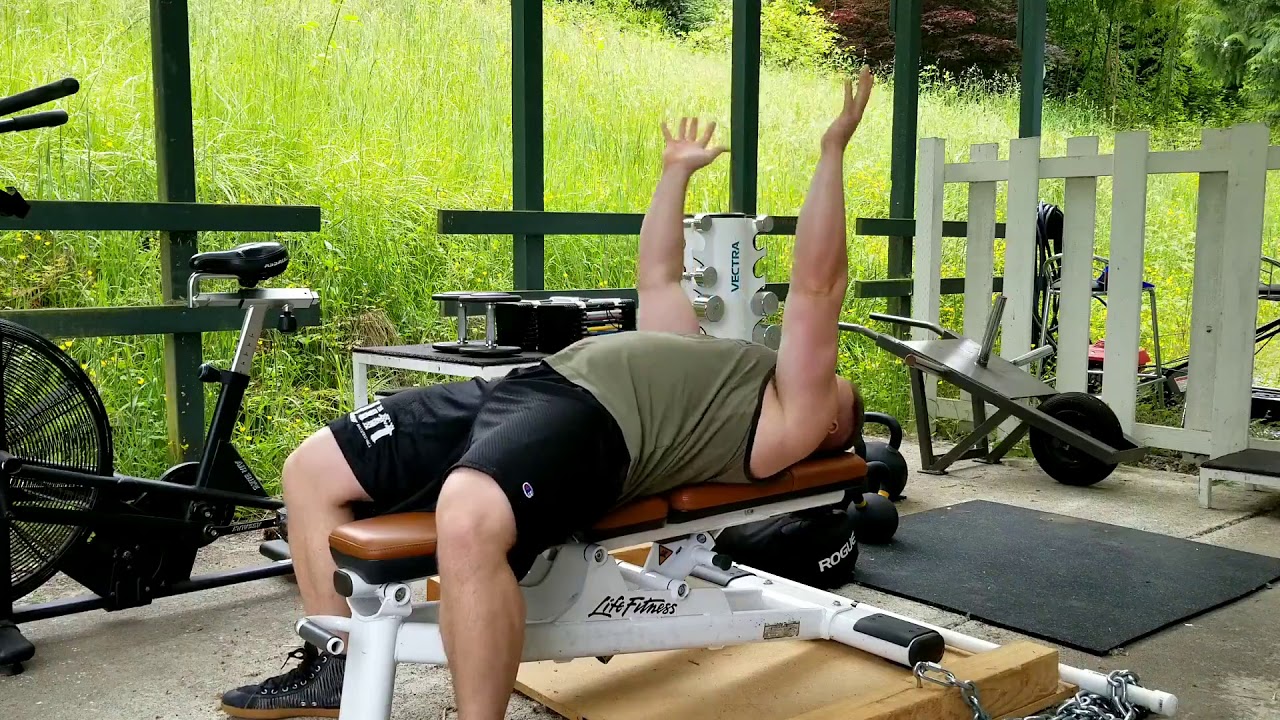 Medball Plyo Bench Throw - YouTube