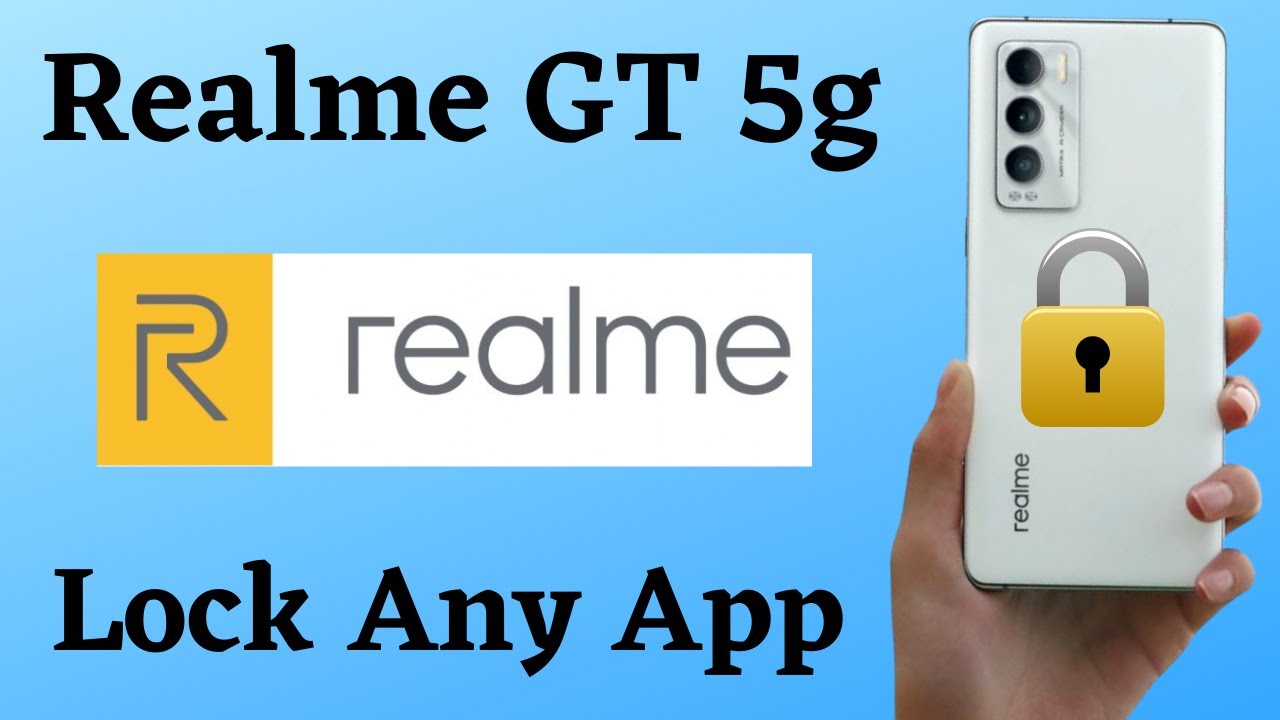How to set app lock in realme GT 5g ,Master Edition settings - YouTube