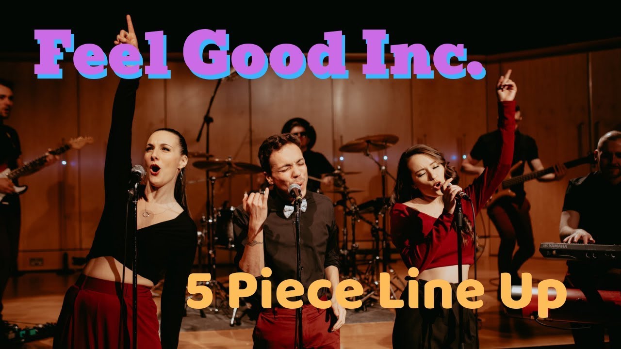 Feel Good Inc. // 5 Piece Line Up // Book at Warble Entertainment - YouTube