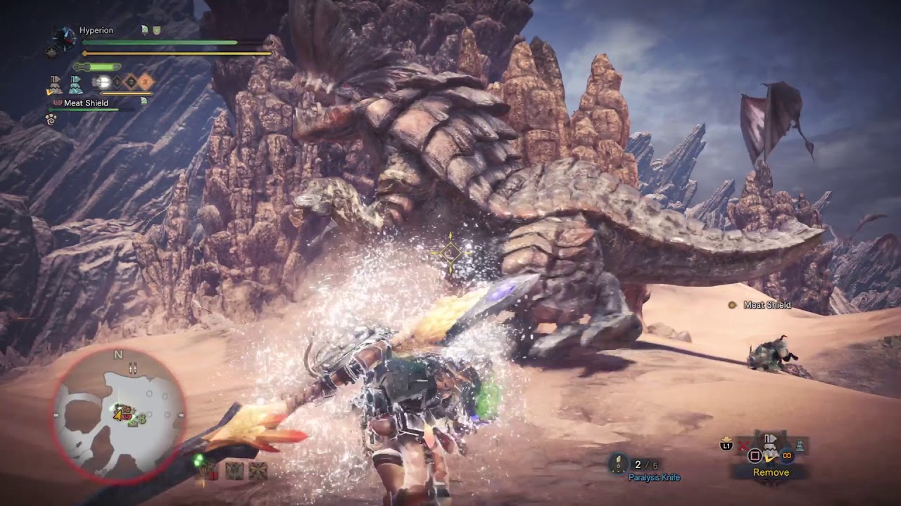 Insect Glaive - Barroth (Monster Hunter World Beta) - YouTube