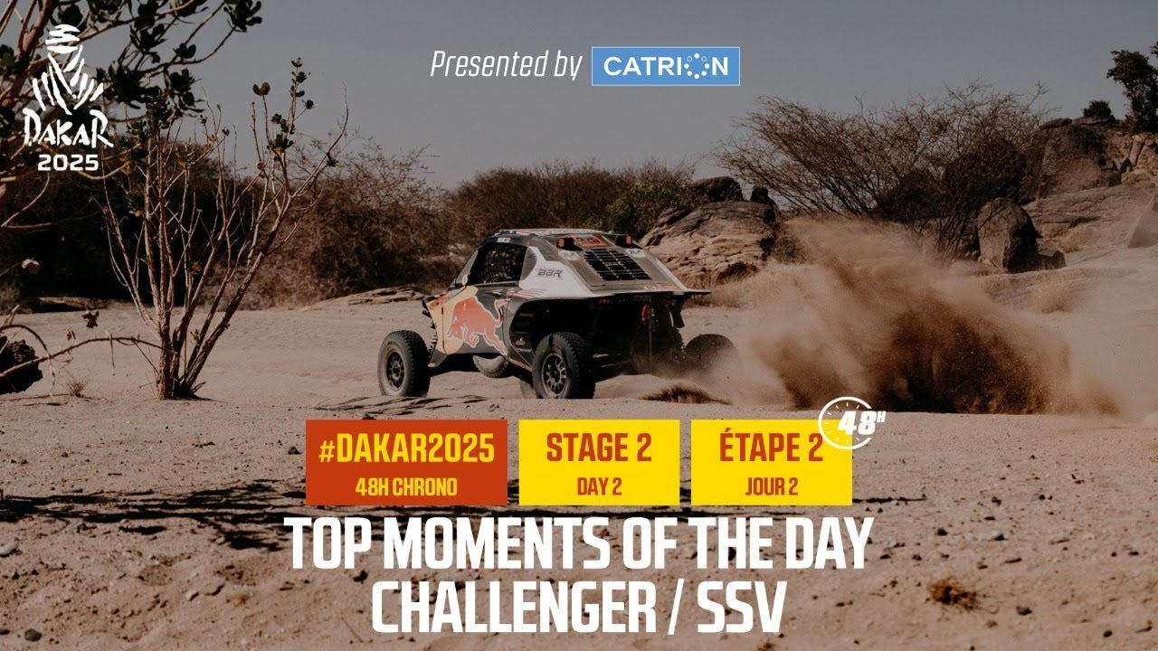 Challenger/SSV Top moments presented by Catrion - Stage 2 - #Dakar2025 ...