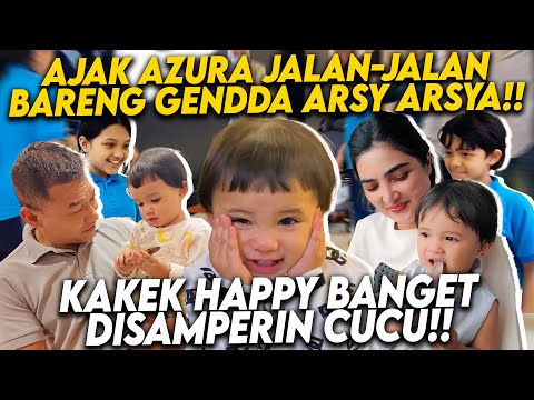 AZURA NGINEP DI RUMAH GENDDA KAKEK!! LANGSUNG DIAJAK JALAN-JALAN DAN KAROKEAN!!