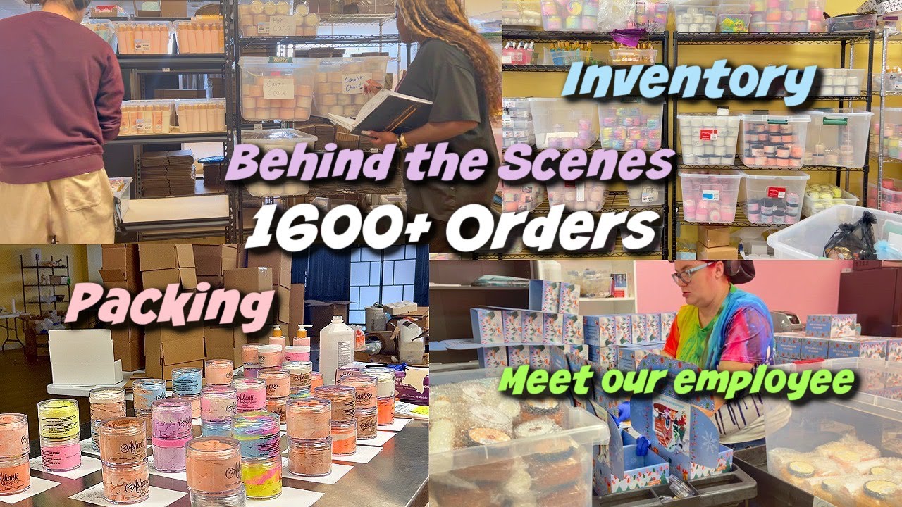 SKINCARE STUDIO VLOG : PACKING 1600+ ORDERS + MEET OUR EMPLOYEE! - YouTube