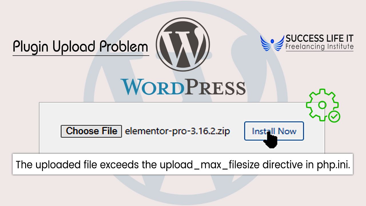 How To Fix Plugin Upload The Uploaded File Exceeds The Uploadmaxfilesize Directive In Php