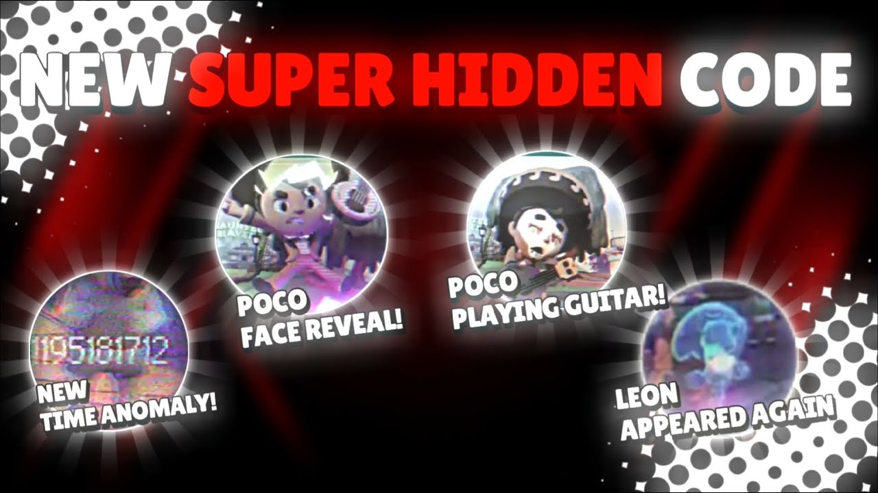 Secret Time Anomaly Code In Tweet! | Poco Face Reveal! Leon APPEARED ...
