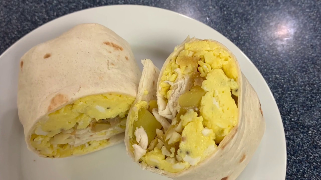 Foodie Friday: Breakfast Burrito - YouTube