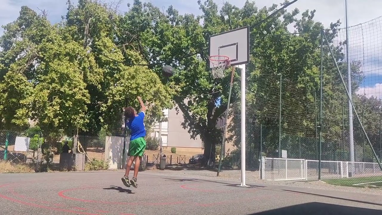 Tiago free throw training session and amazing shoot - YouTube